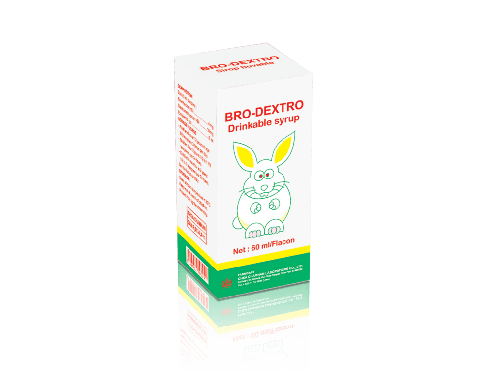 BRO-DEXTRO Syrup - CHEA CHAMNAN LABORATOIRE CO.,LTD